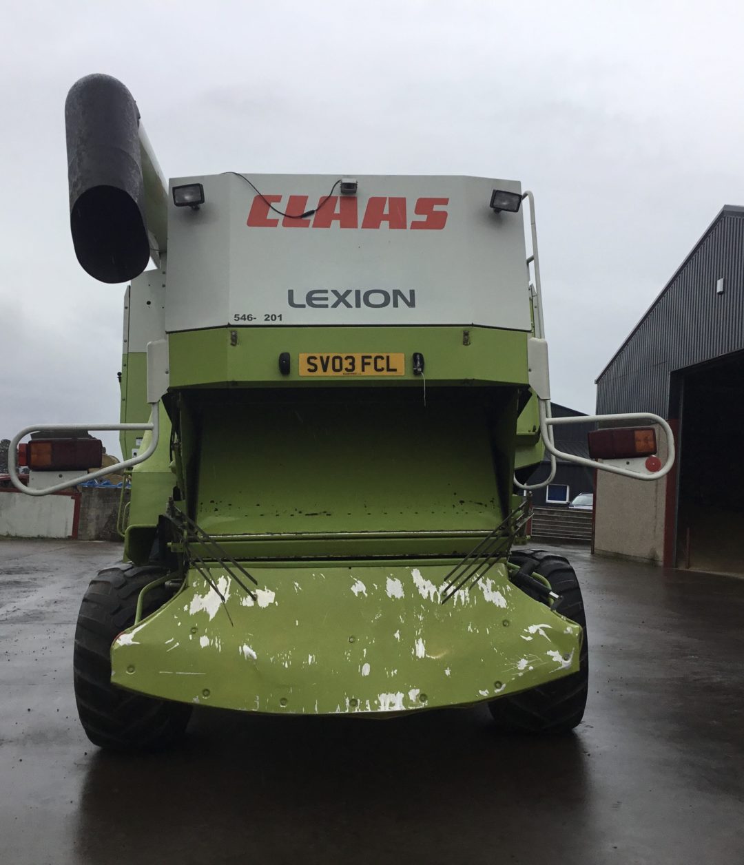 Claas Lexion 460 Evolution combine | Barrett Machinery