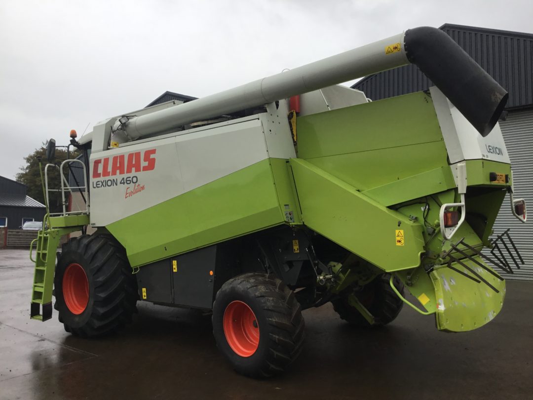 Claas Lexion 460 Evolution combine | Barrett Machinery