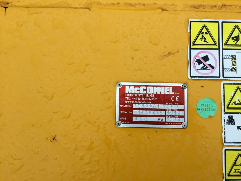 McConnell rhino 9 topper | Barrett Machinery